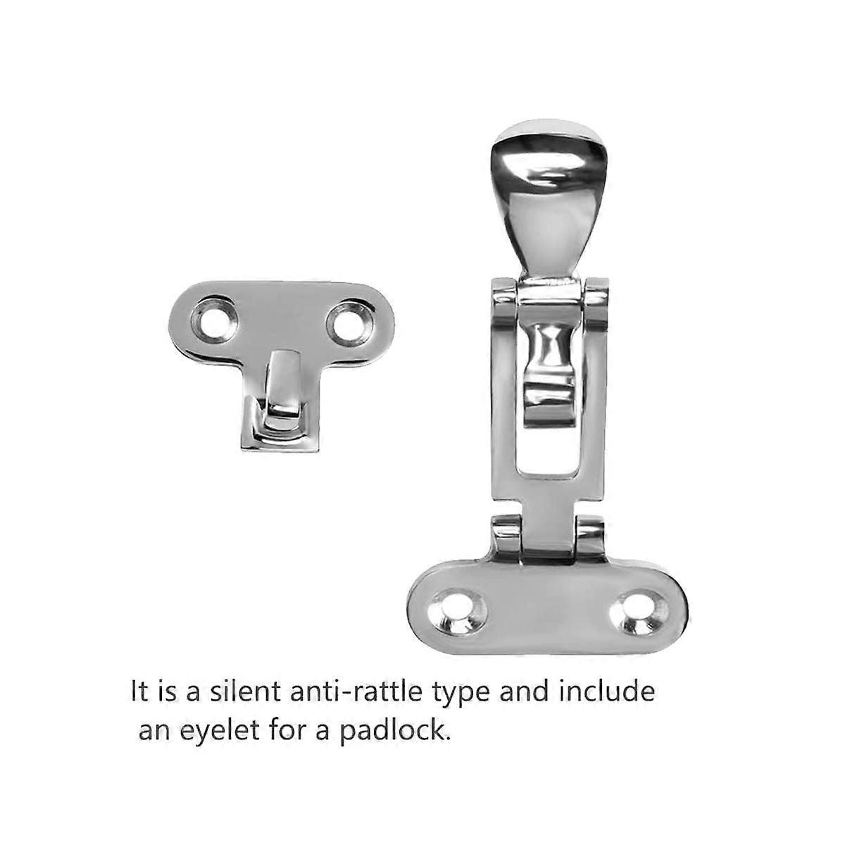 Marine Grade Boat Door Hatch Anti-Rattle Latches, Hold Down Clamp ...