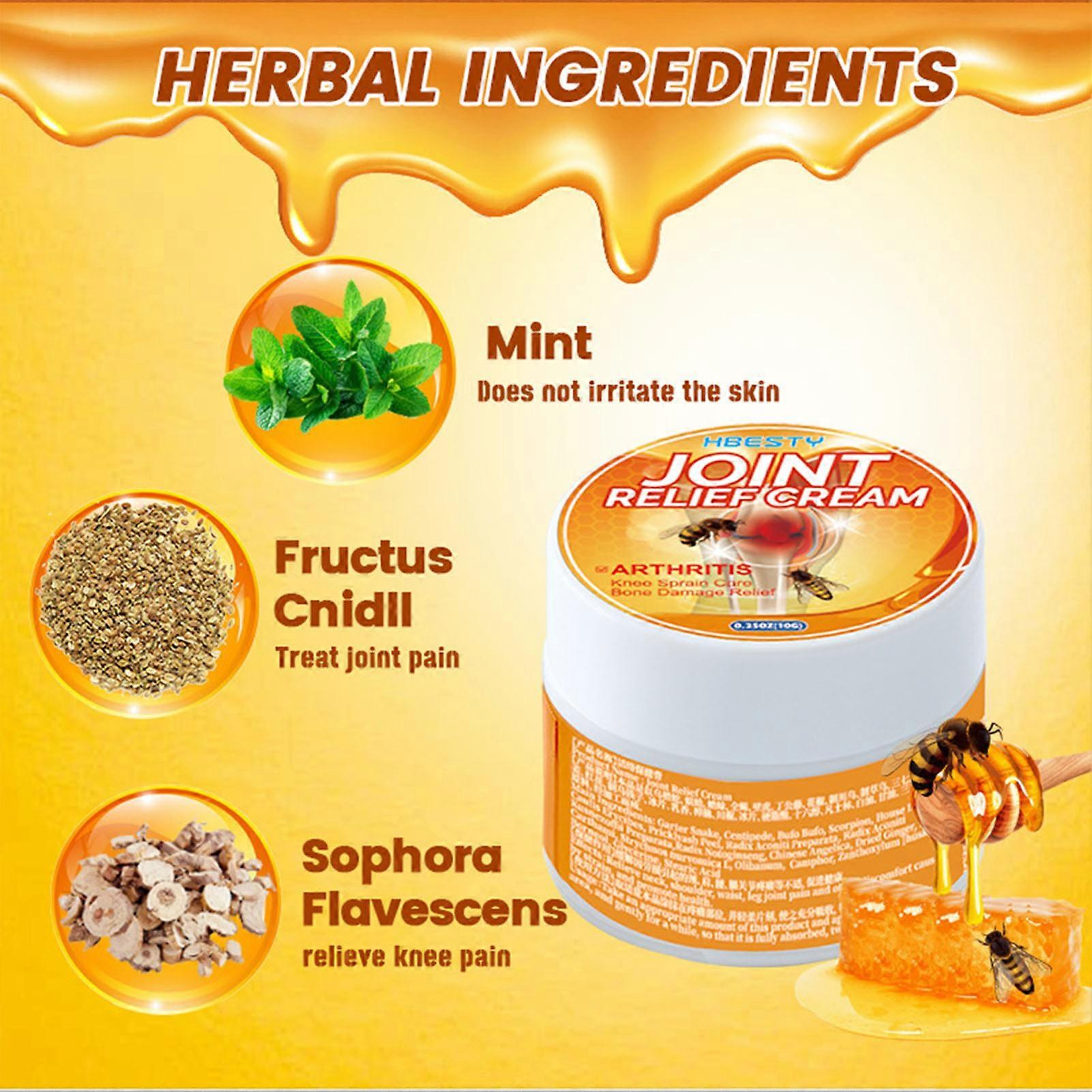 Bee Venom Joint Therapy Cream Versatile Reduce Pain Relieve Stiffness ...