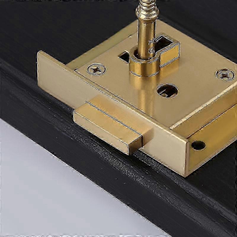 T4503 Vintage European Style Antique Brass Drawer Lock Wooden Boxes ...