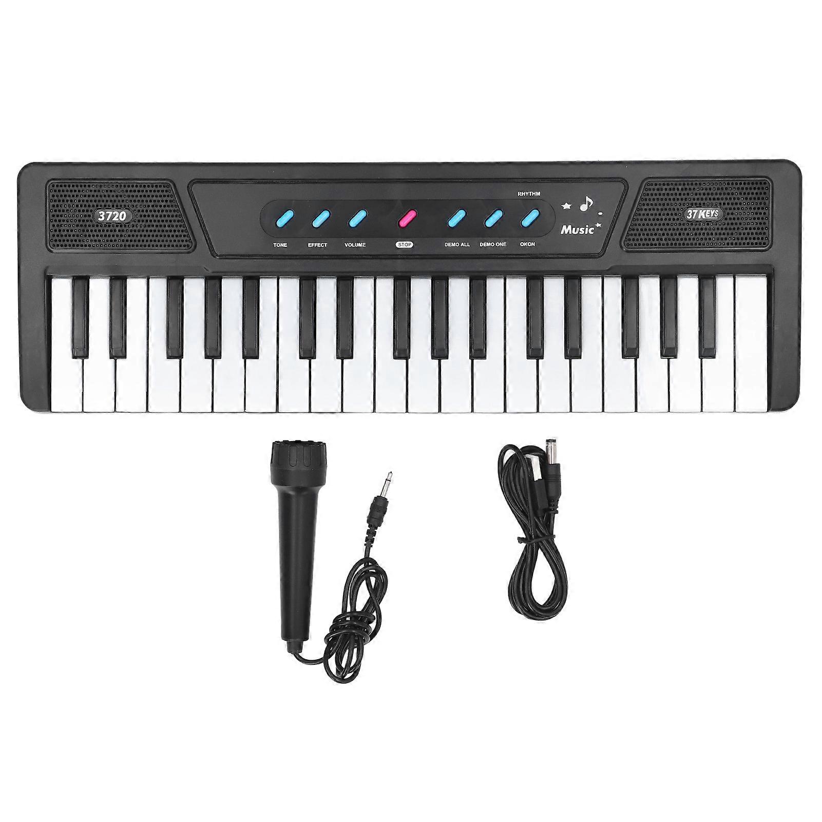 37 Keys Kids Piano Keyboard Portable Single Speaker Multifunctional Kid ...