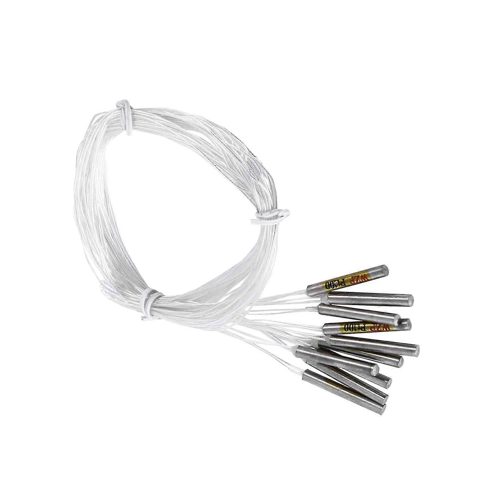 PT100 Waterproof Sensor Probe for Temperature Controller (10pcs ...