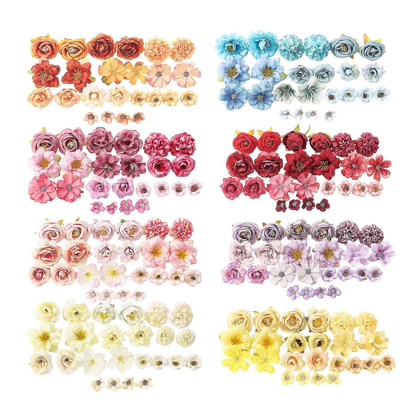 1 Set Artificial Flowers Graduation Cap Decorations Kit DIY Assorted ...