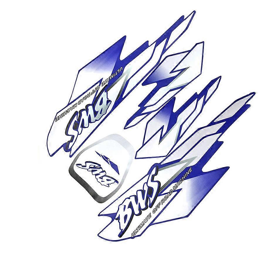 1 Set Motorcycle Whole Body Fairing Vehicle Decals Decals Red/Blue ...