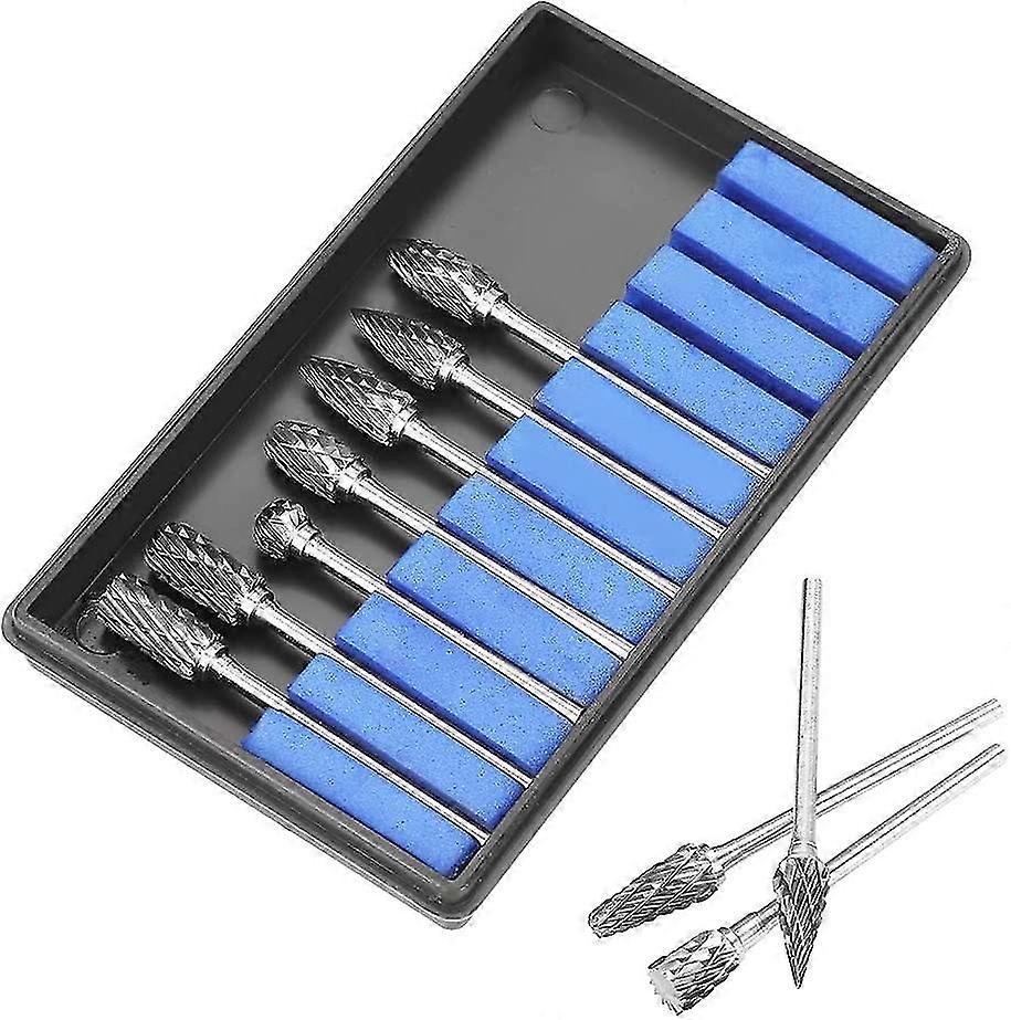 10pcs Rotary File,double Cut Rotary Cutter,tungsten Carbide Steel ...