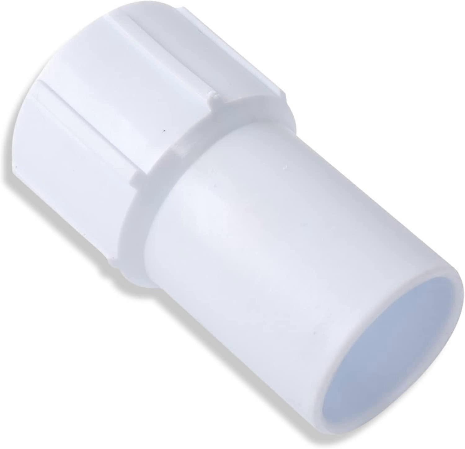 (2-Pack) 1-1/2" Pool Hose Cuff - Threaded Hose Cuff for Spiral Wound ...