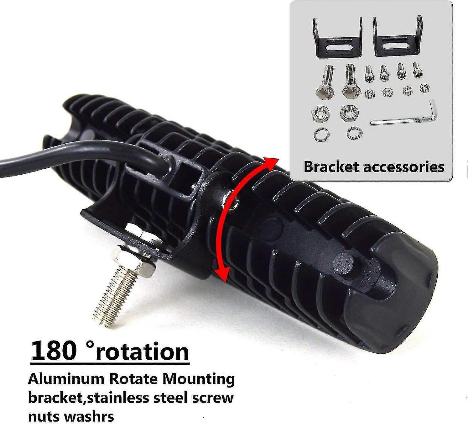 Led Arbetsljus Led Bar 12v 18w 15cm Bil Led Spotlight Vattentät Ip67 ...