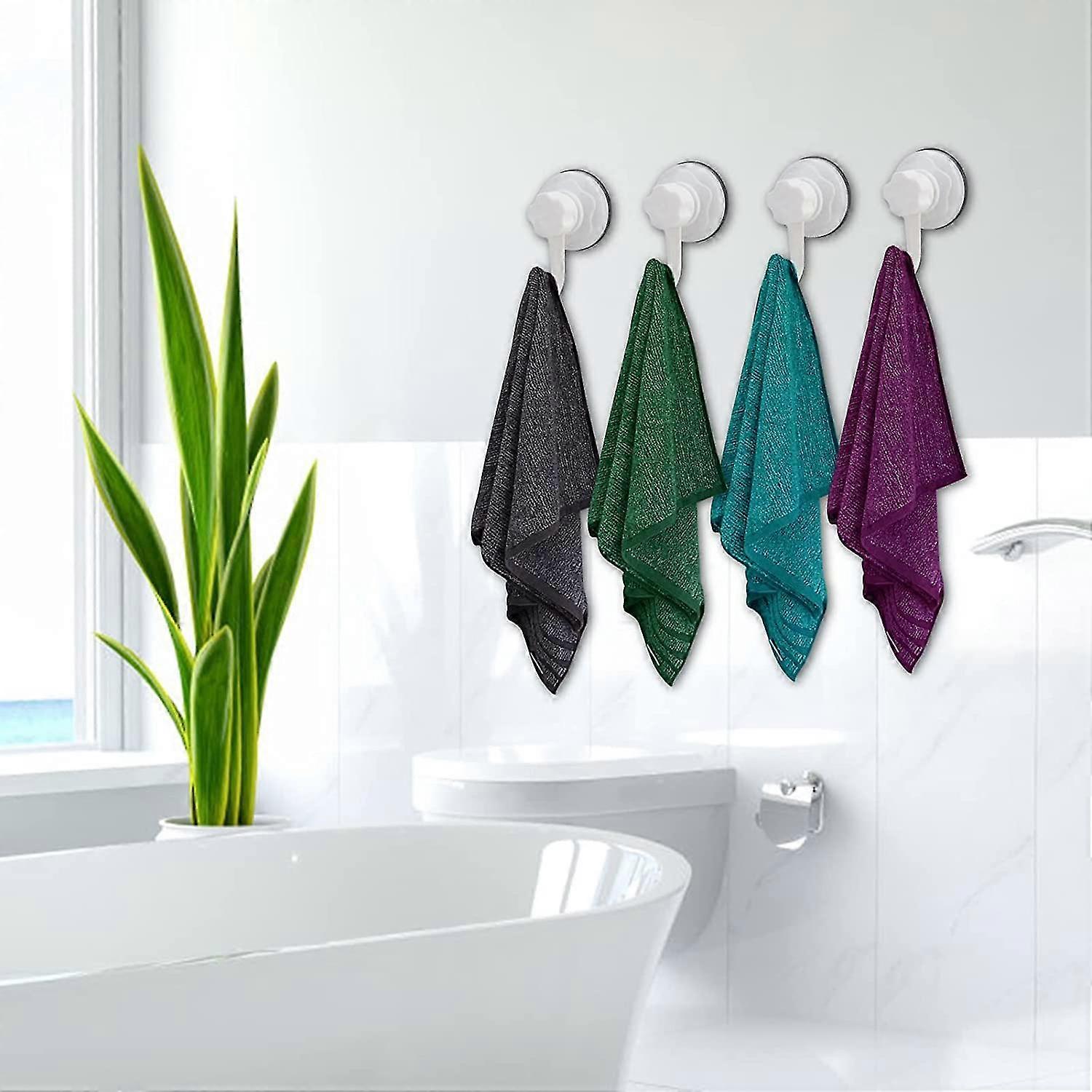 Bathroom Suction Cups Hooks Powerful Push And Lock Vacuum Multi-purpose ...