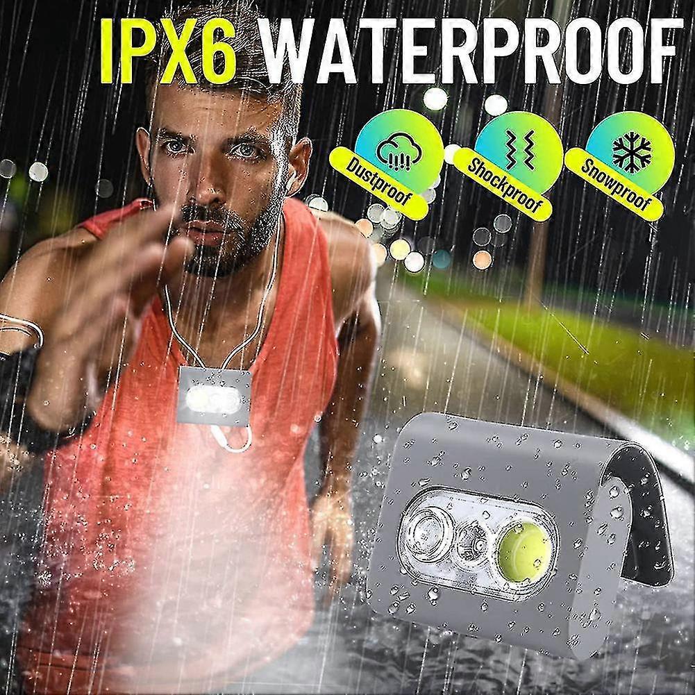 Outdoor Night Running Lights, 5 Lighting Modes Usb Rechargeable Jogging ...