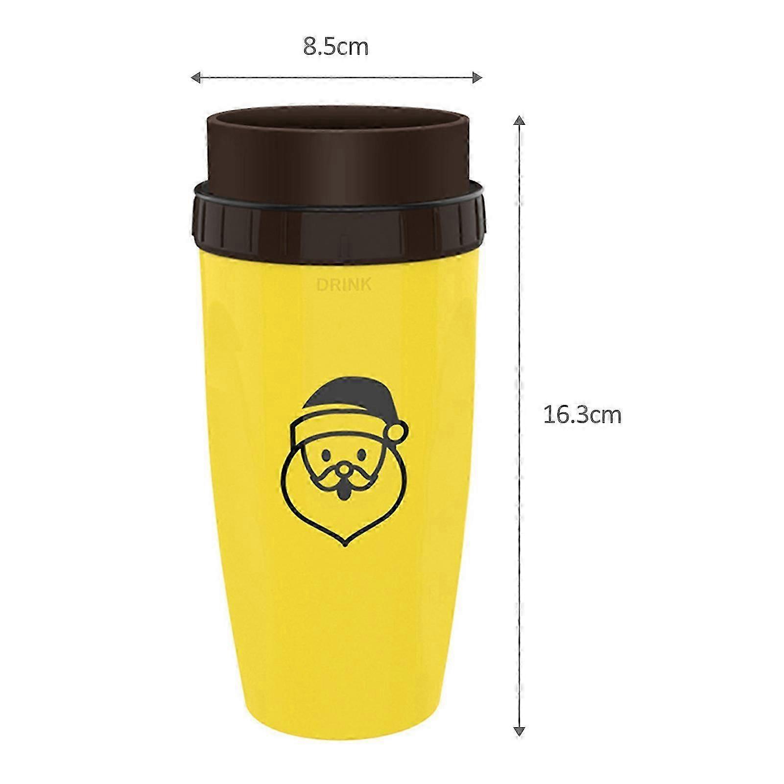 Portable Twizz Cup Leak-Proof Travel Mug with Straw Dual-layer Insulated Silicone Twist Design ...