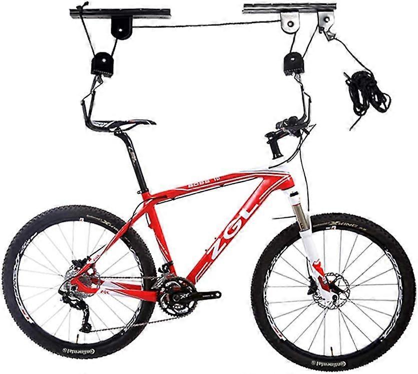Bike lifting for garage ceiling, heavy ceiling mountain bike hanger ...