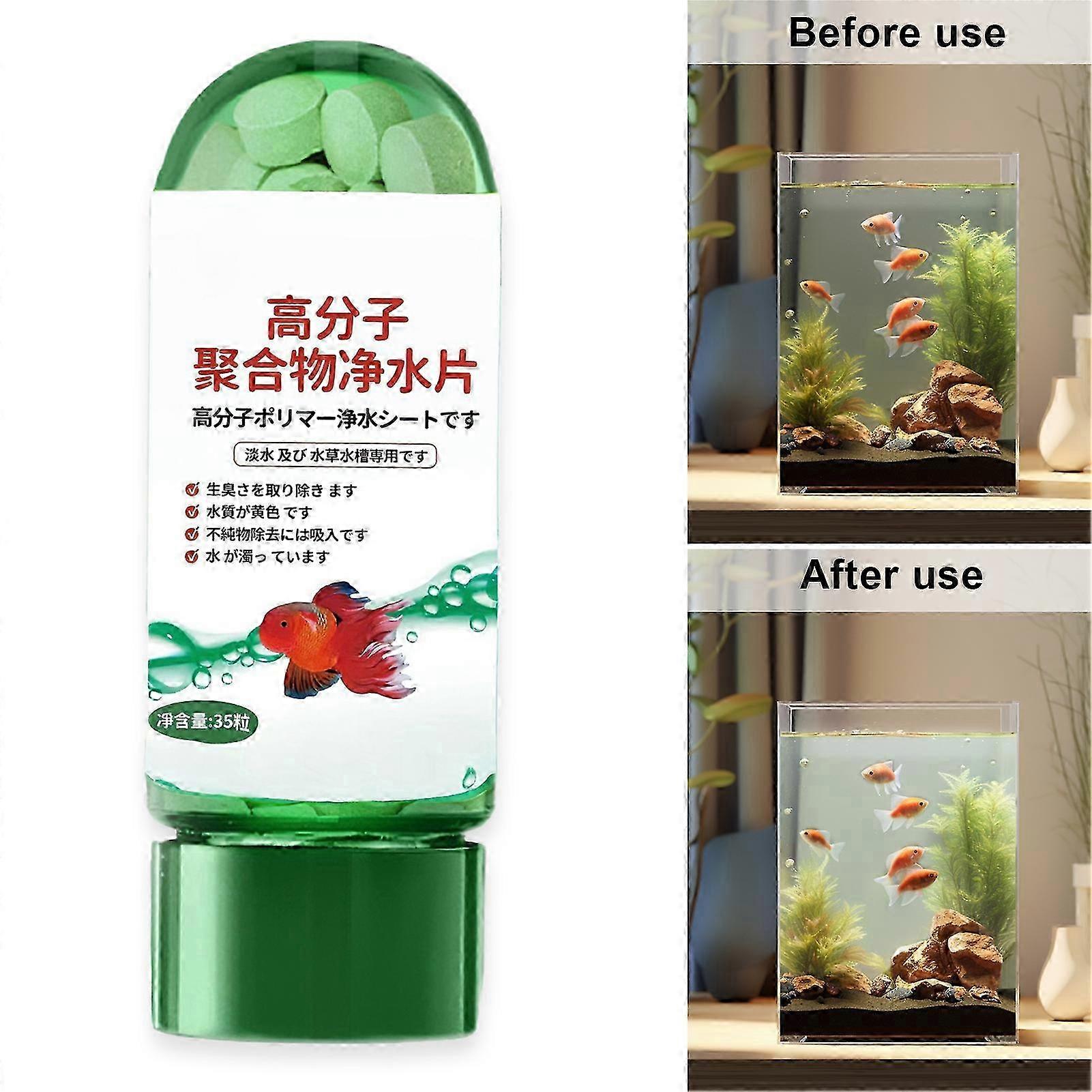 Powerful Aquarium Water Purification Tablet, Water Purifying Tablets ...