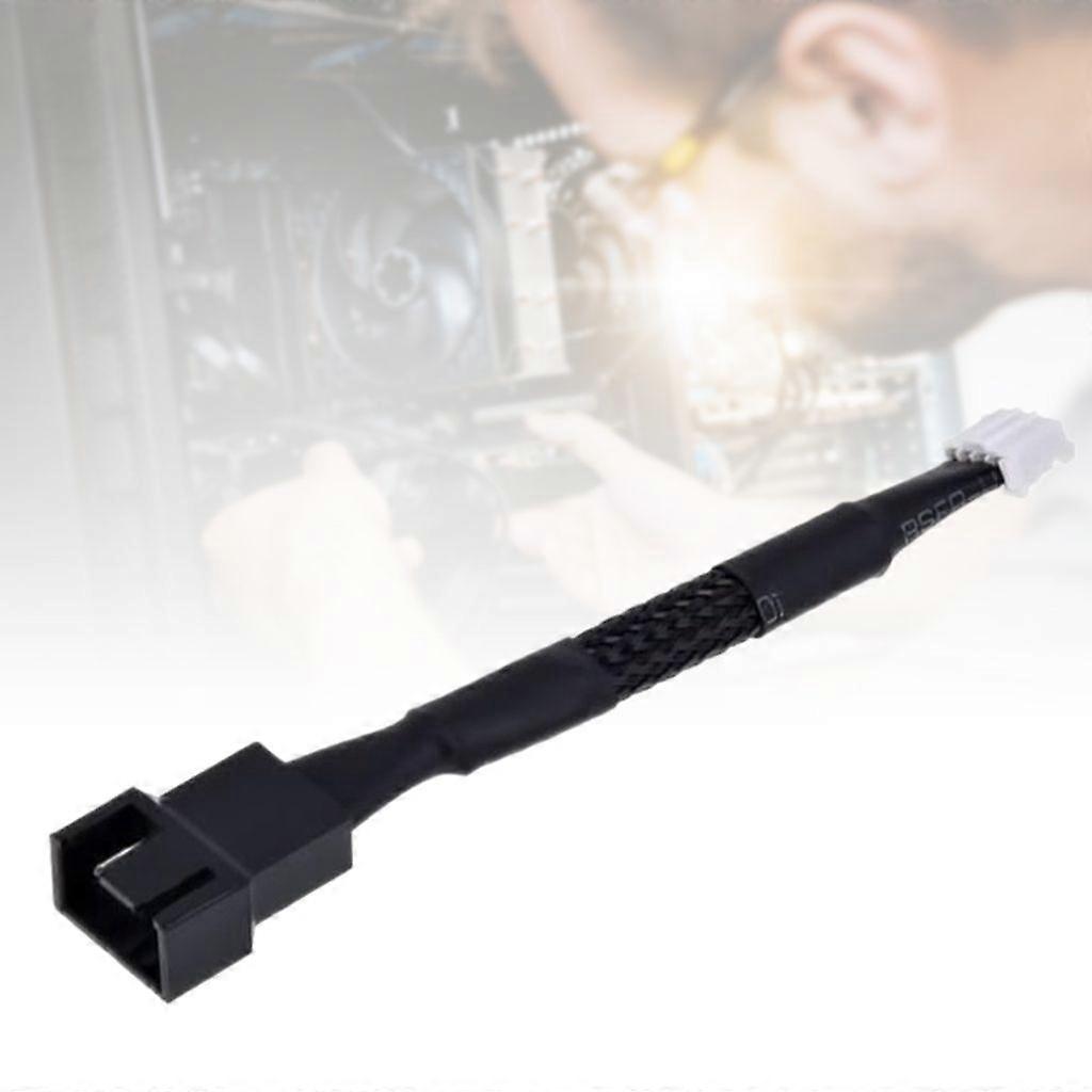 Small 4PIN to 4PIN 3PIN GPU Fan Cable Easy Connection 15CM 5.9Inches ...