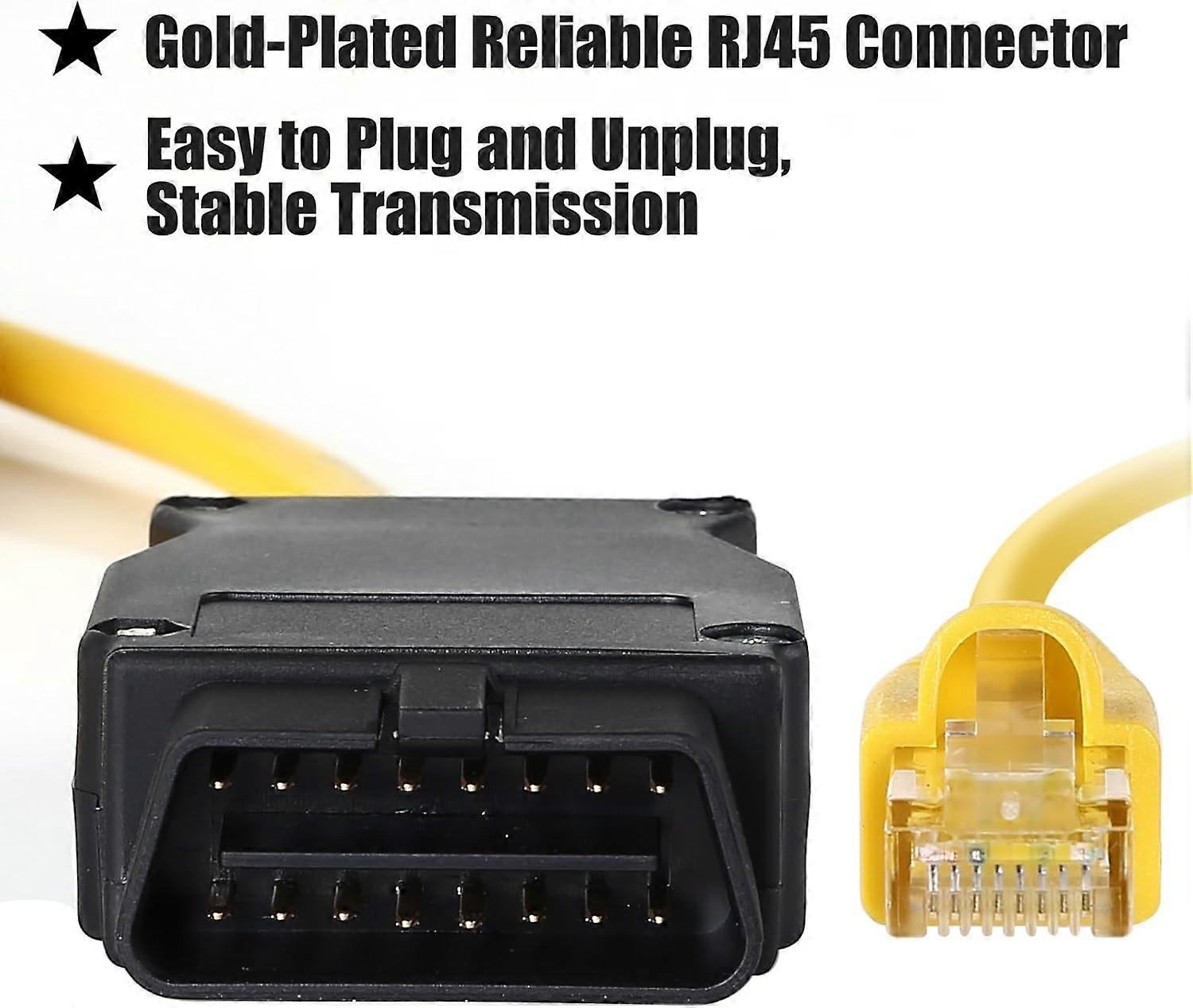 OBD2 Cable for BMW F Series Coding - 9.84ft RJ45 Cable for ESYS ICOM ...