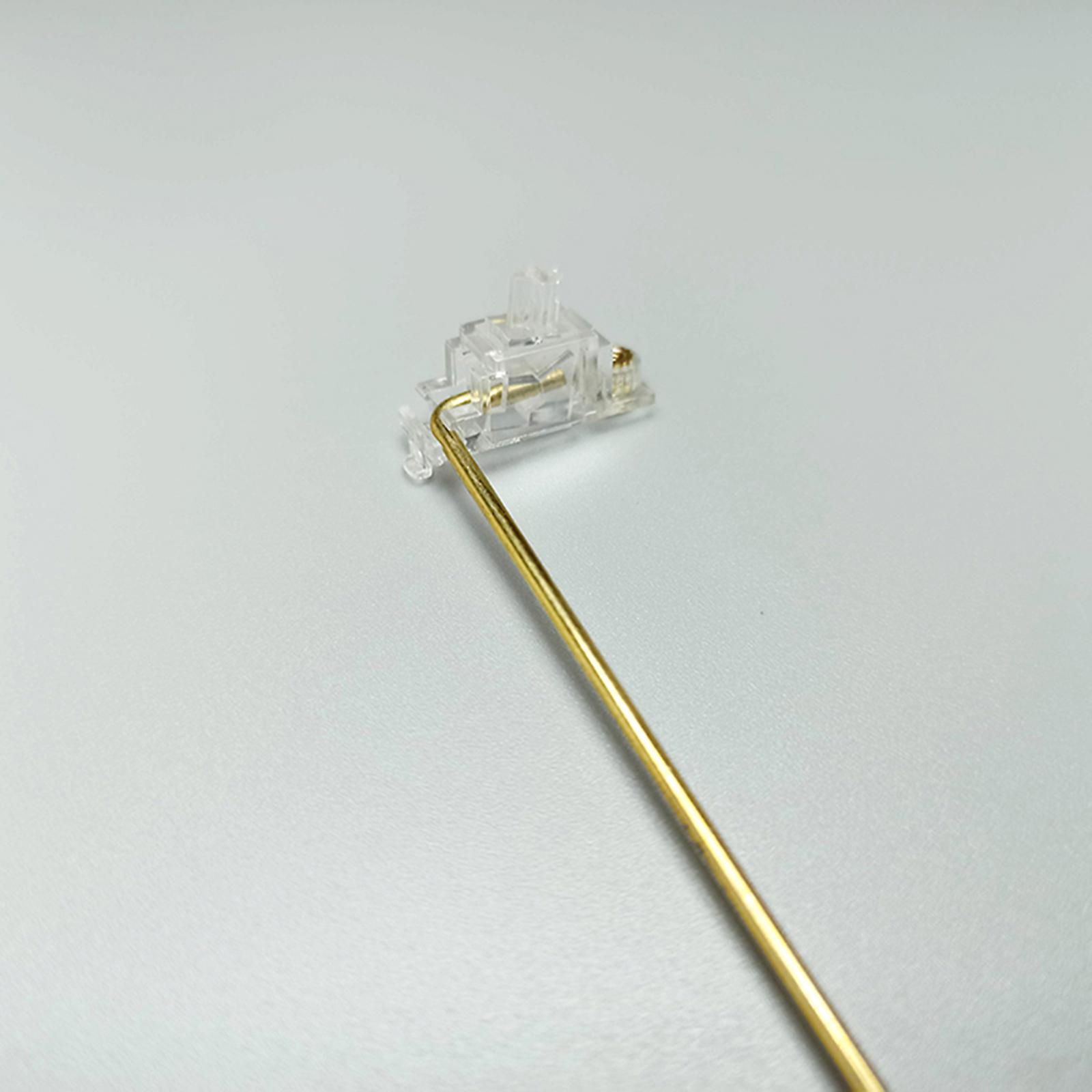 V2 PCB Mount Screw-in Stabilizers Translucent Smokey Black Gold Plated ...