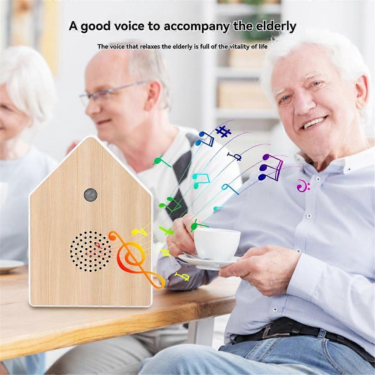 Box Bird Singing Speaker with Smart Animal Noise Machine for Bedroom ...