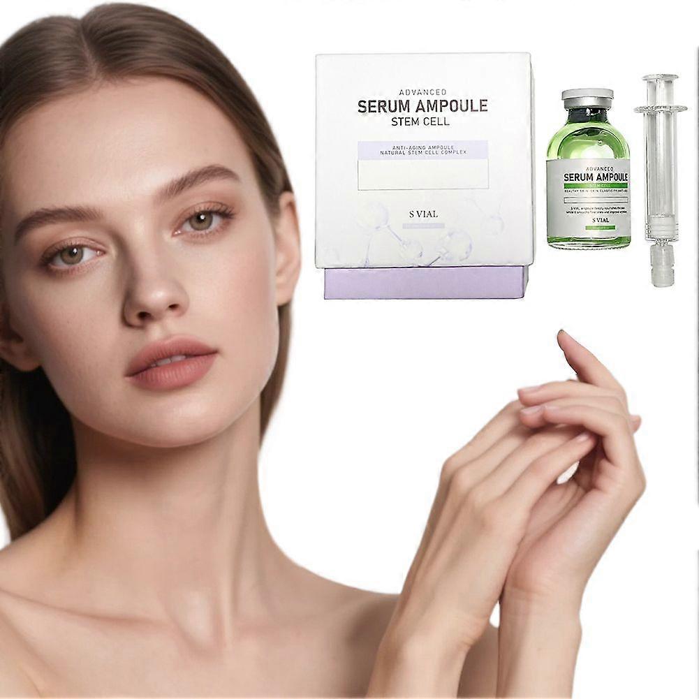 Anti-Aging Stem Cell Ampoule - Micro Needling Serum Booster with Derma ...
