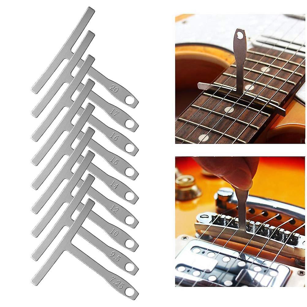 Guitar Luthier Measuring Kit Set String Action Ruler, 9 Understring ...