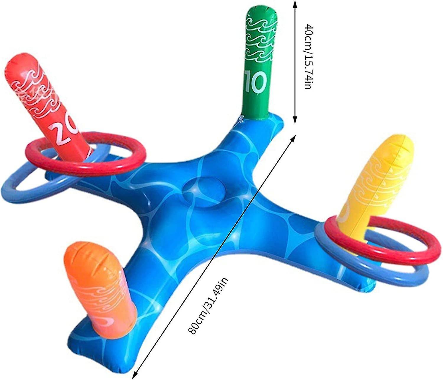 Pool Toss Game, Durable Inflatable Swimming Pool Water Game Toy, Funny ...