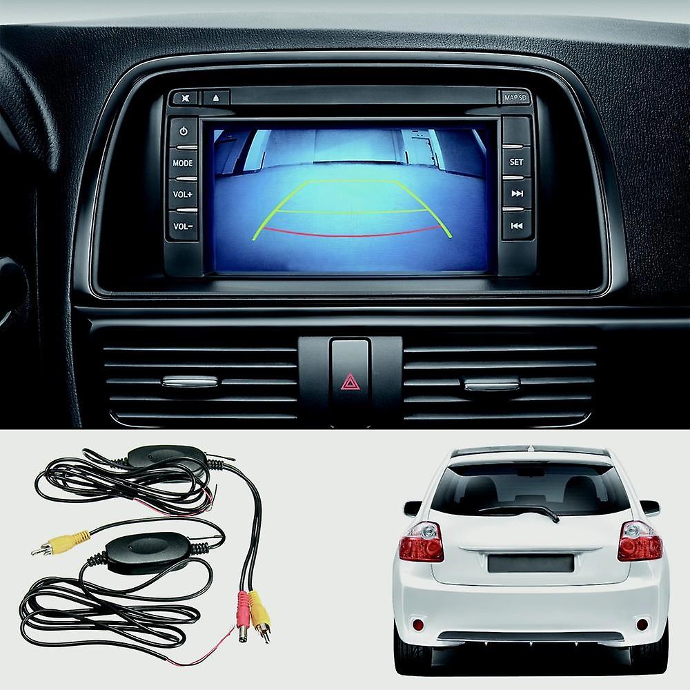 2.4G Wireless Color Video Transmitter & Receiver 1.5m For Car Rear ...