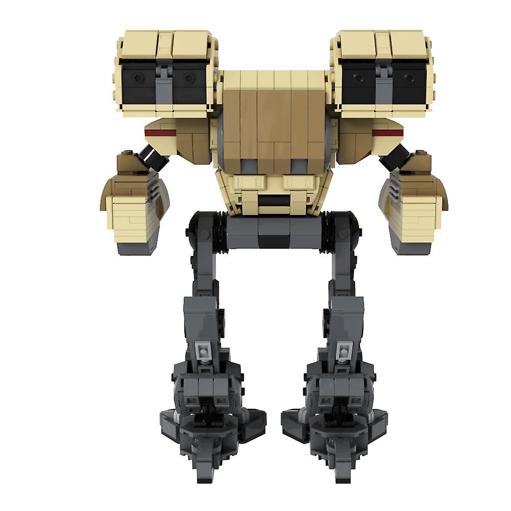 Gobricks Robot Series Moc Bricks Mad Cat Mecha Clan Ghost Bear Building ...