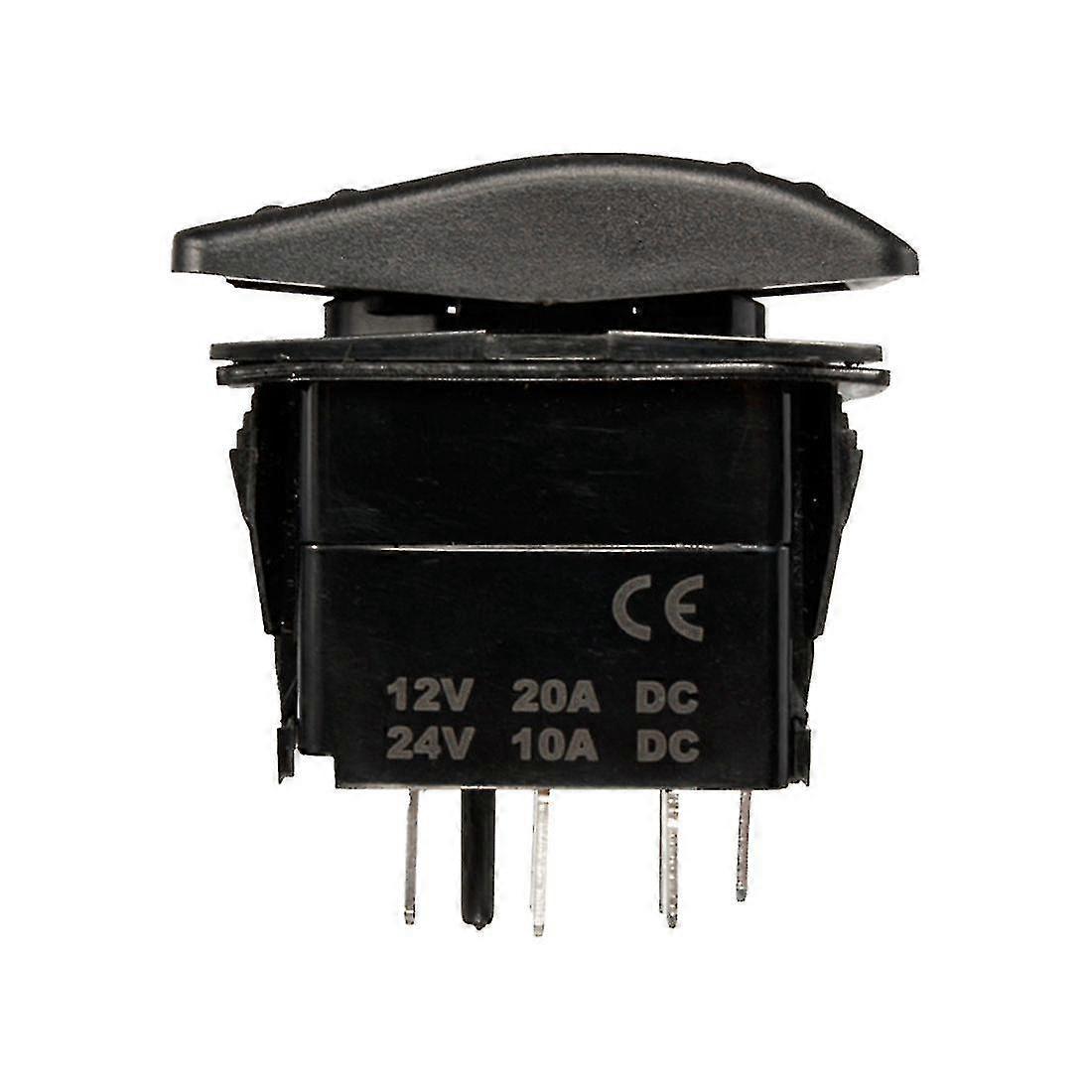 12v 20a Winch In Winch Out On-off-on Rocker Switch 7 Pin Led Blue ...