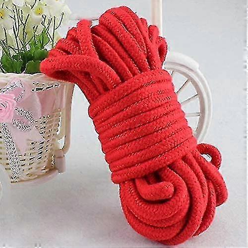 Soft Cotton Rope 10m Long 8mm Thick Multipurpose Durable Long Rope. Tie ...
