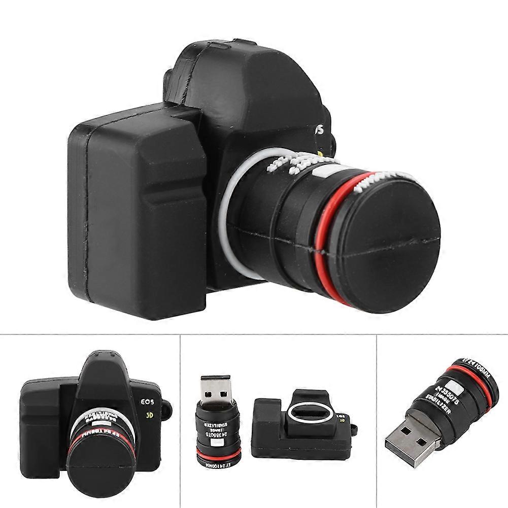 Mini Camera Shape Flash Drives Storage USB 2.0 Interface U Disk Memory ...