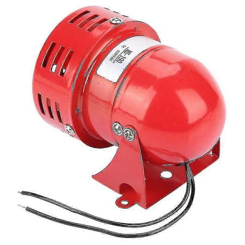 Alarm Siren 220v Powerful Outdoor, 120db Alarm Siren, Red Motor Led ...