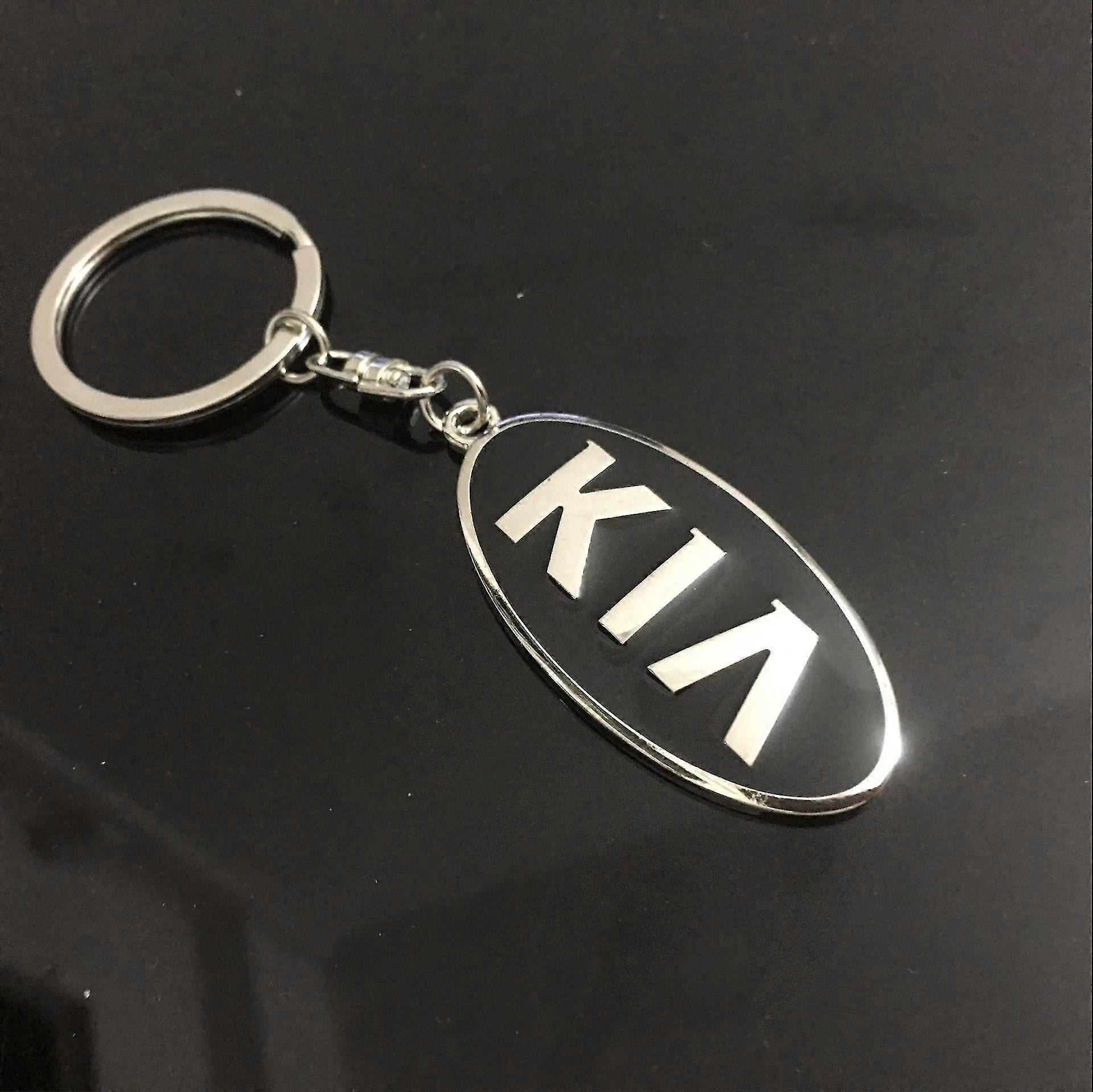 New Metal Epoxy Kia Logo Keychain | Fruugo UK