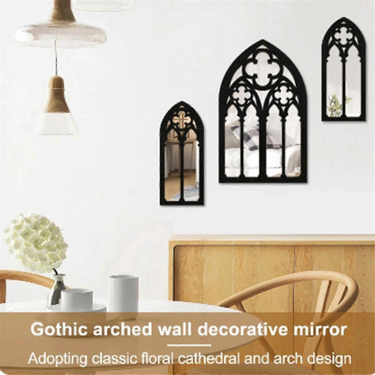 Gothic Mirrors Wall Decor Arched Decor Mirror Wall Mounted Goth Room ...