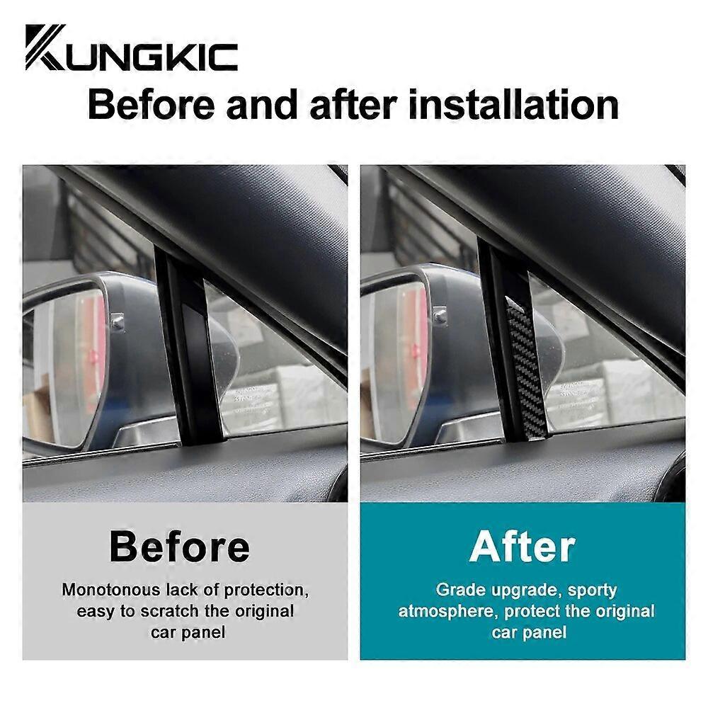 Real Carbon Fiber Sticker For Subaru BRZ Toyota GR86 2021 2022 2023 ...