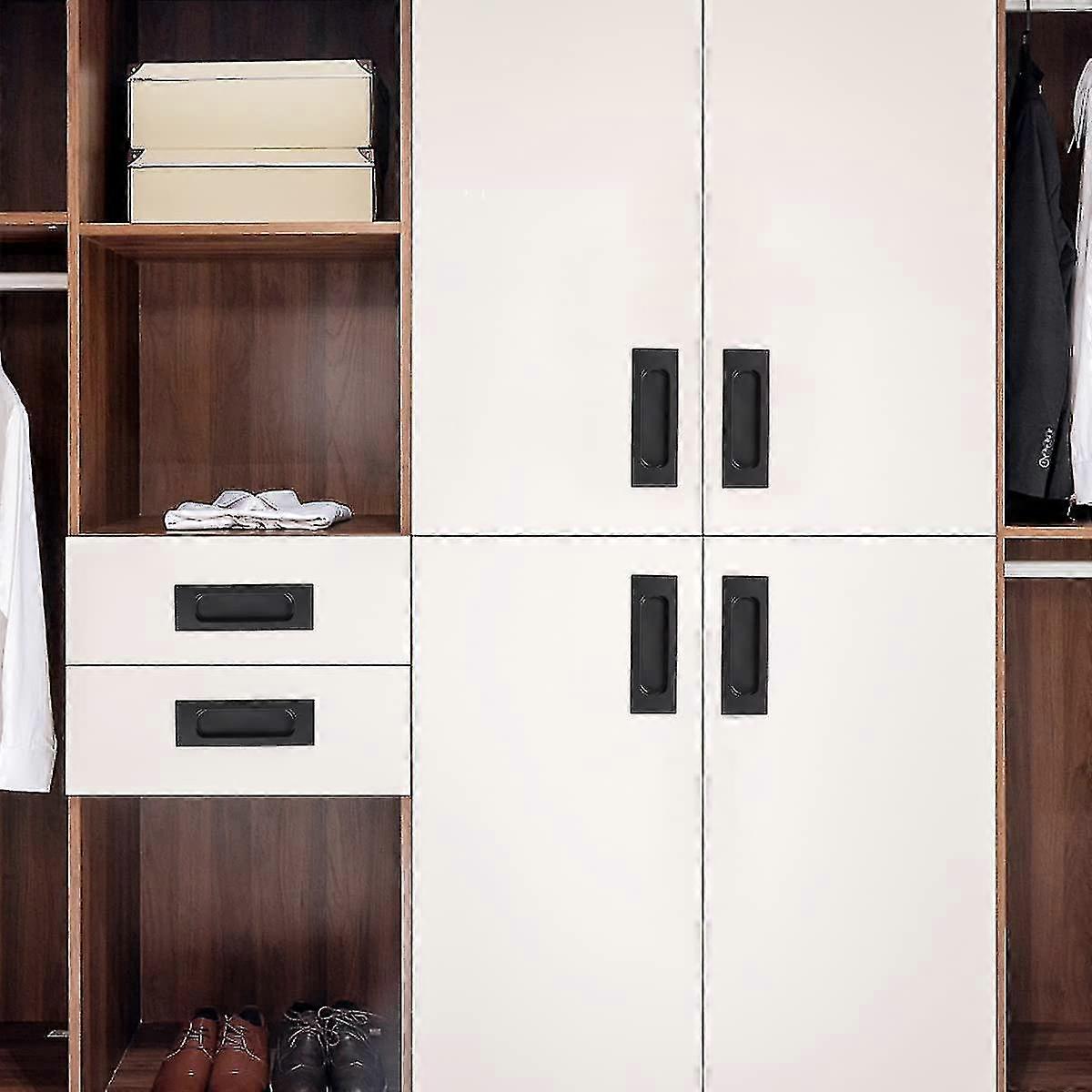 Jinyi Black Stainless Steel Sliding Door Handle Cabinet Drawer Knob ...