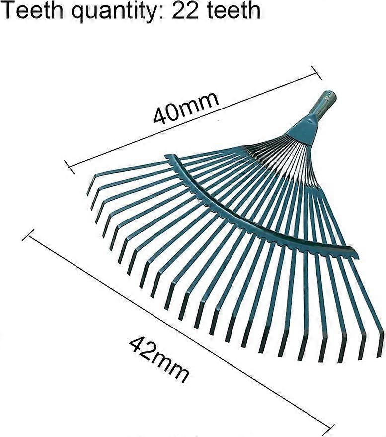 Rake Head Shrub Steel Cable Broom Shaped Odorless Lawn Portable ...