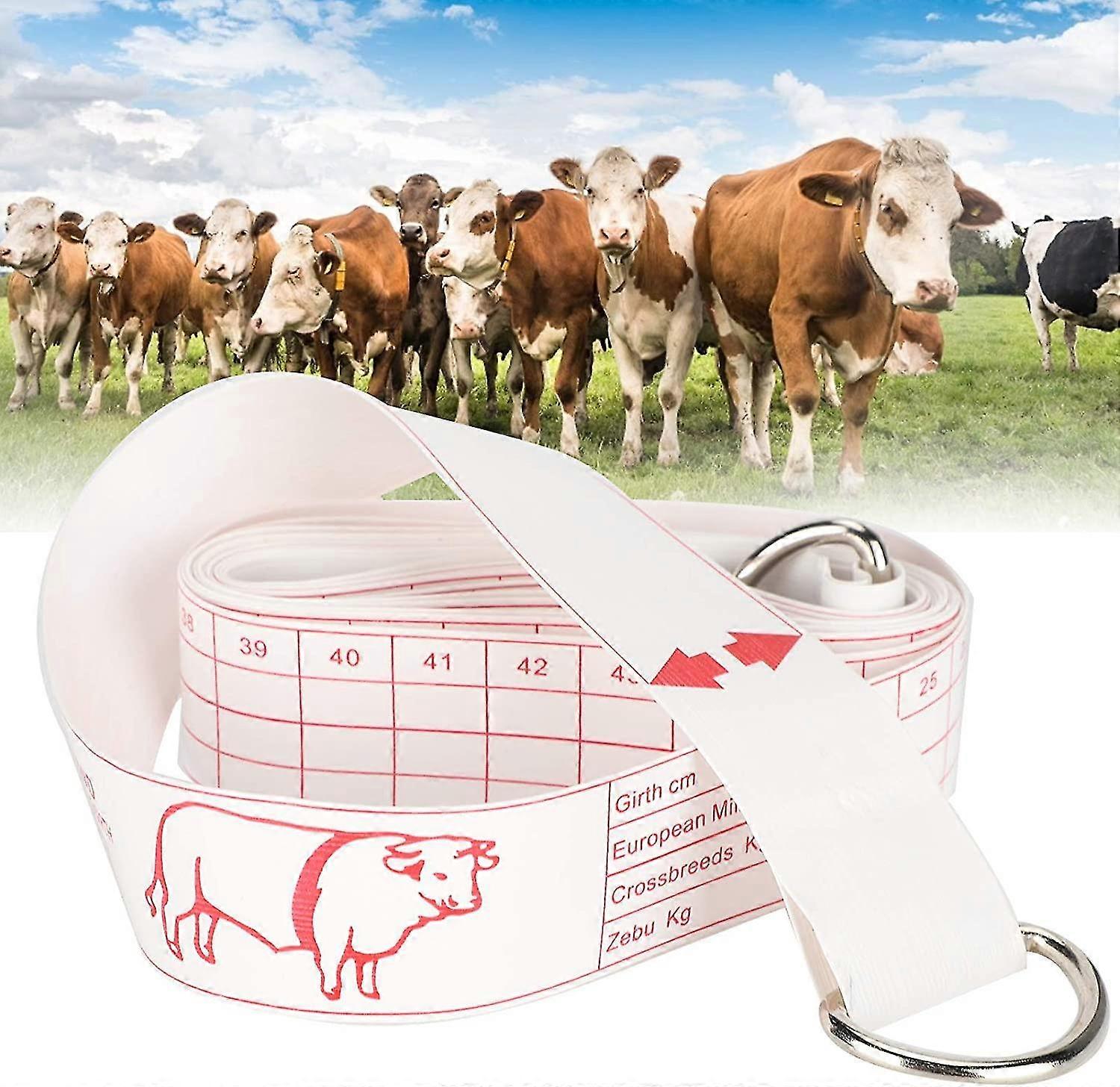 Almi 2.5m Cattle Body Weight Tape Measure, Portable Bust Weight ...