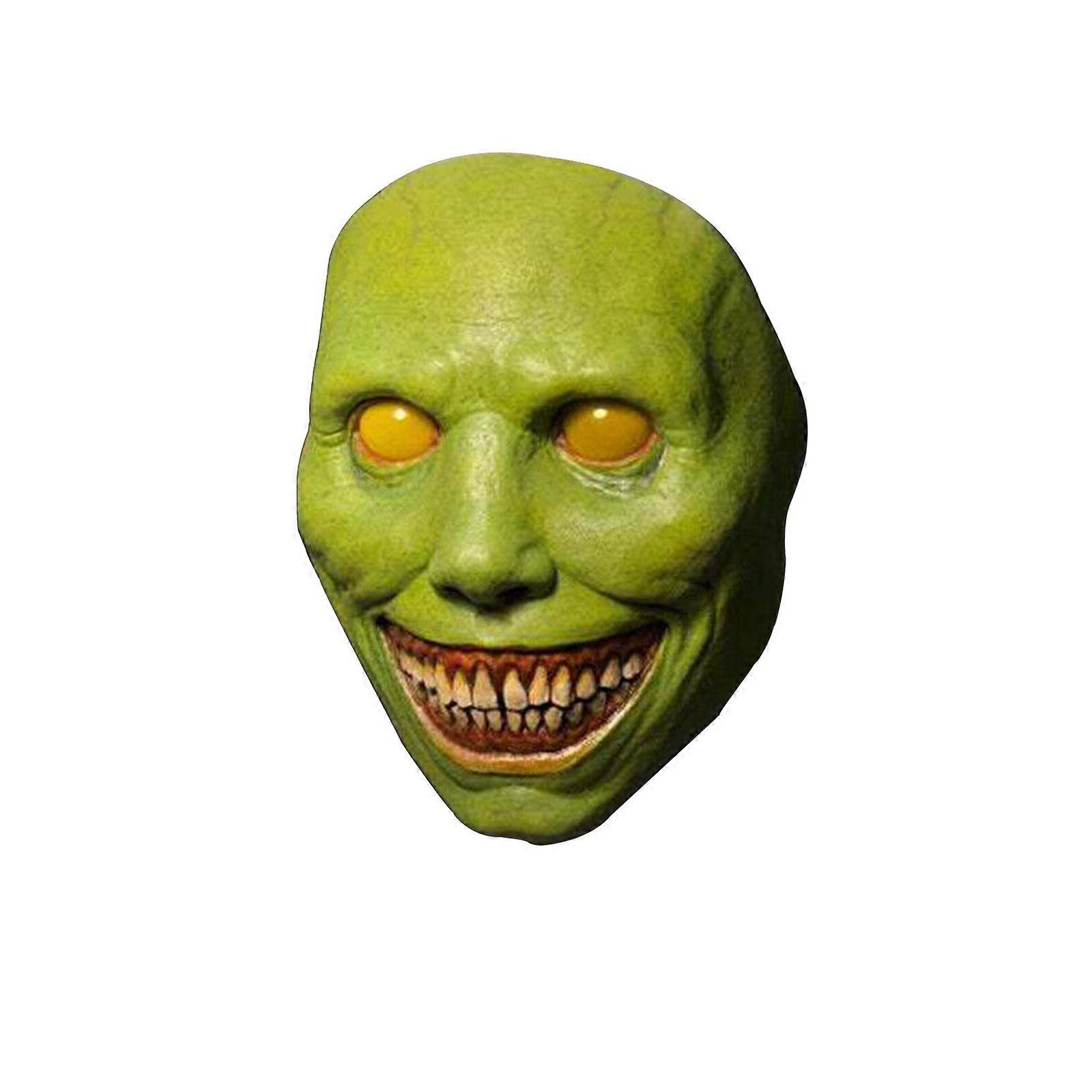 Halloween Horror Mask Smiling Demons Cosplay Scary Mask Creepy Evil ...
