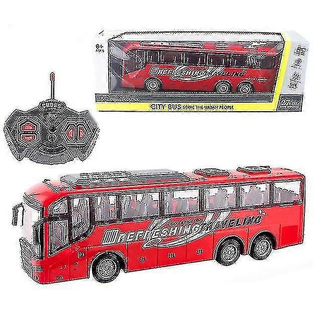 1:16 Radio Remote Control Bus 4Ch Racing Model Rc Car 27 Mhz Police Bus ...