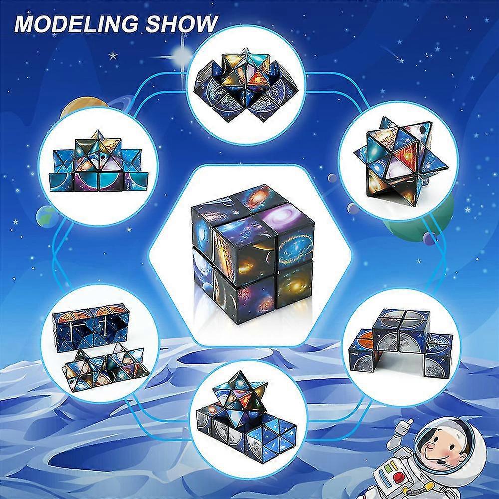 Star Sky Magic Cube Set, Educational 3d Puzzle Infinity Magic Galaxy ...