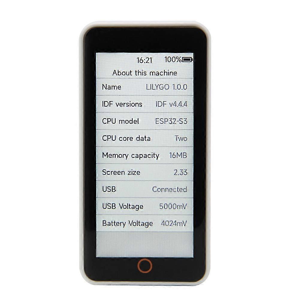 T-display-s3-pro Esp32-s3 Touch Display 2.33-inch Lcd Development Board ...