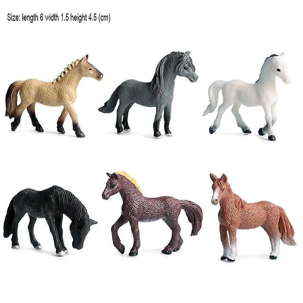 Simulation Horse and Horseman Figure Model with Fence Farm Simulation ...