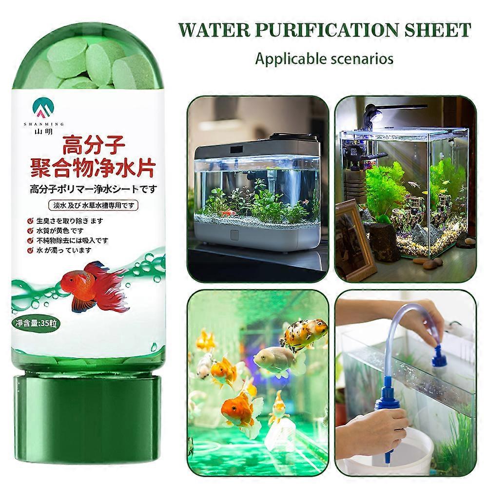 Powerful Aquarium Water Purification Tablet, Aqua Water Purification ...