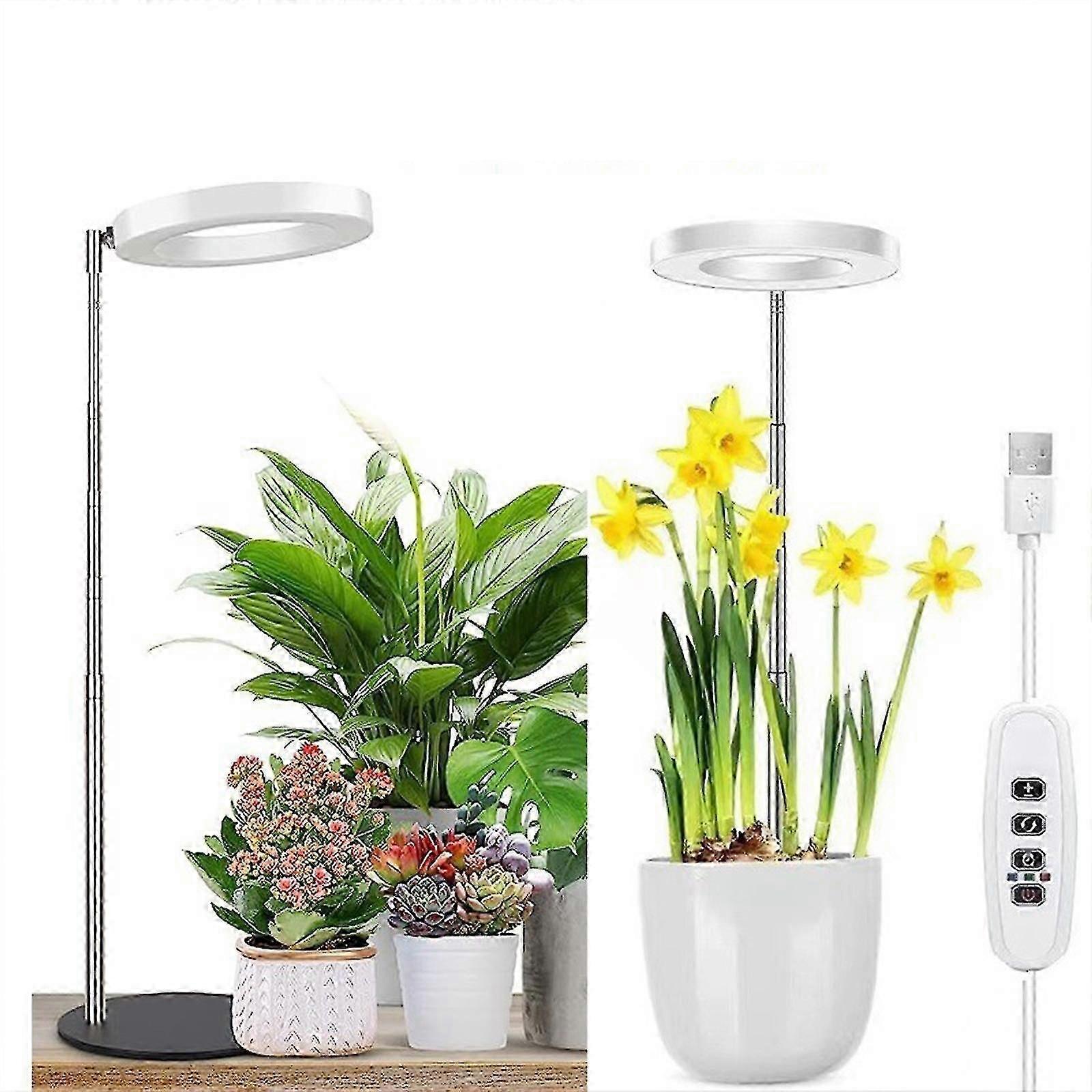 Usb Charging,full Light Plant Light With Brightness Adjustable, Led ...