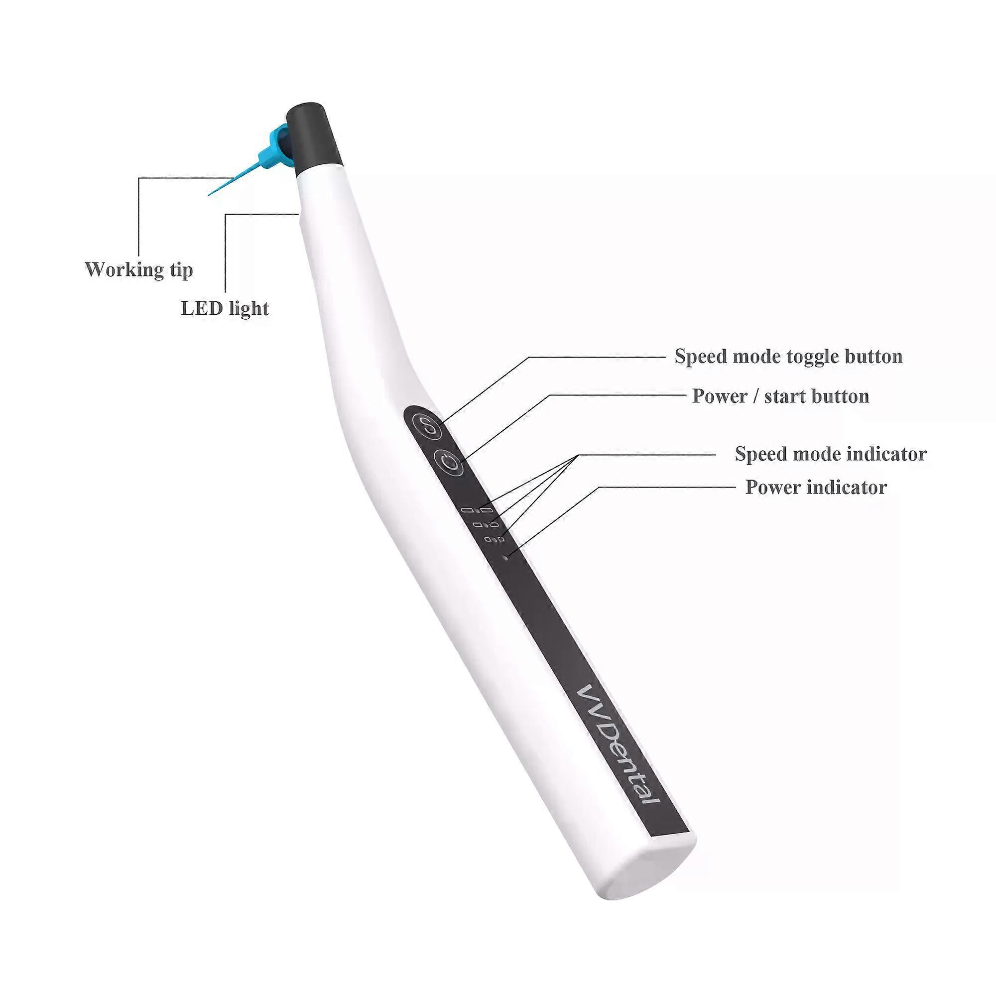 Endo Activator Dental Root Canal Sonic Irrigator LED With 60Pcs Tips ...