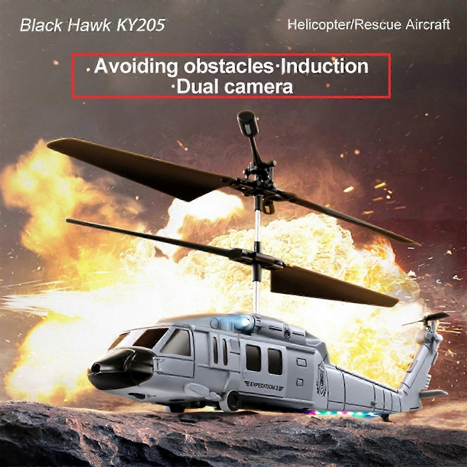 Remote Control Helicopter Obstacle Avoidance With 1080P Camera,2.4GHz 3 ...