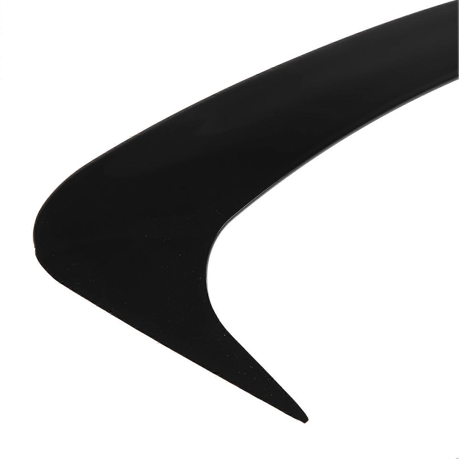 1Pair Rear Bumper Spoiler Gloss Black Stylish Rugged Rear Bumper Air ...