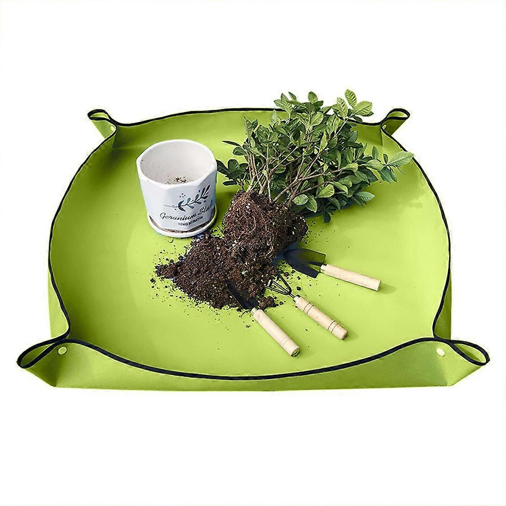 Home gardening mats, planting operation mats, flowers, pots, soil ...