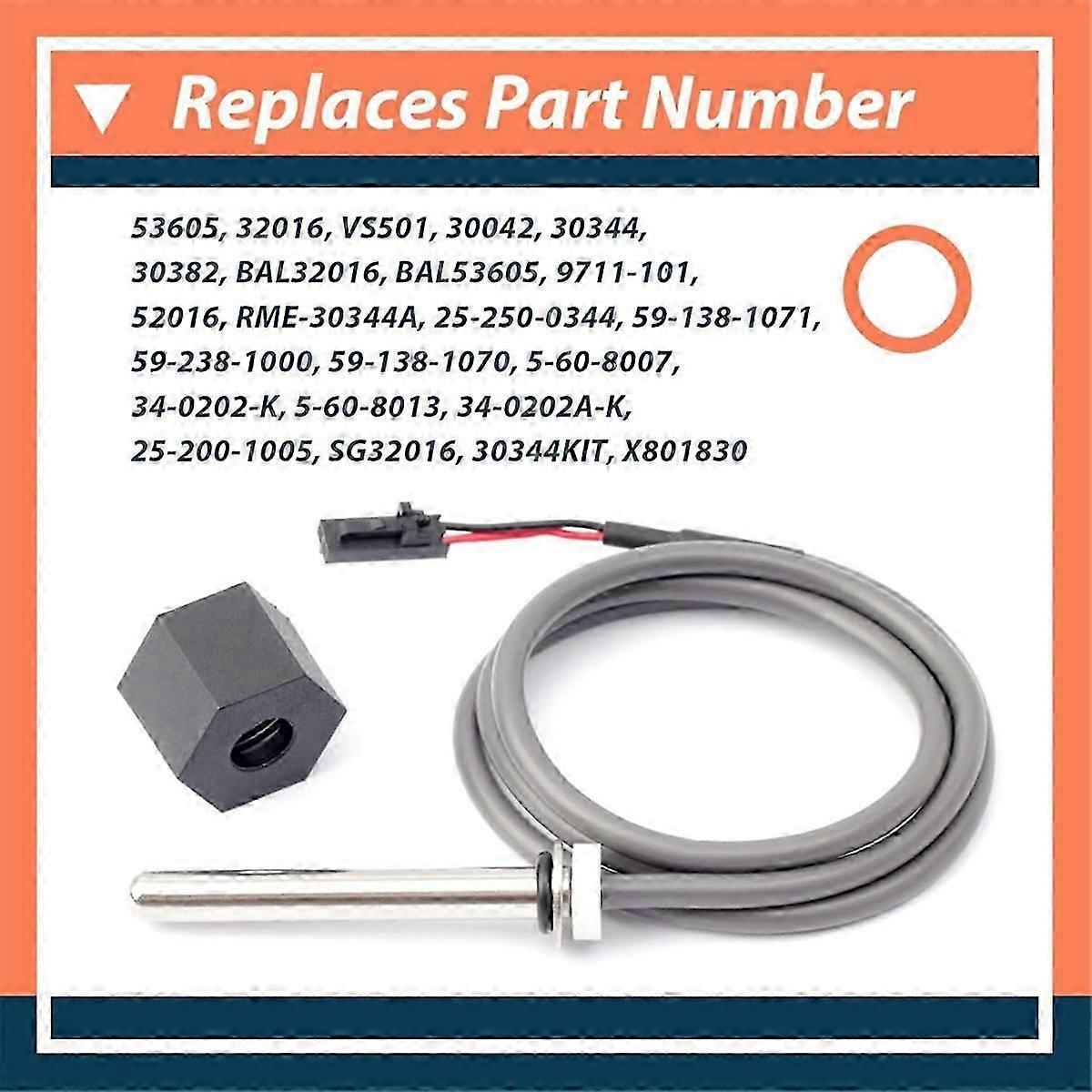 Hot Tub Sensor for Spa Heater M7 System with 24inch Cable Temp/High ...