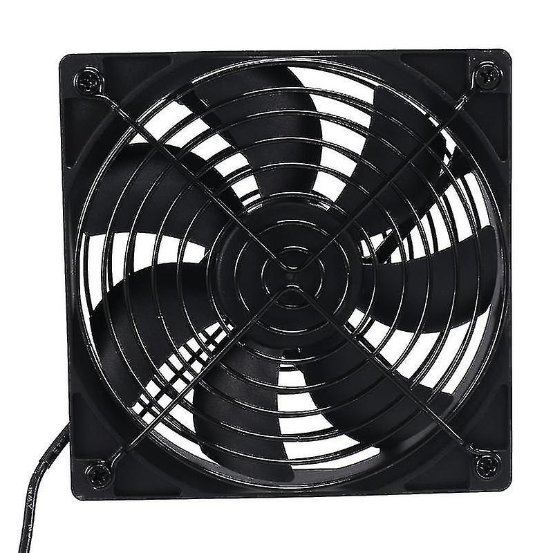 120mm 5v Usb Powered Pc Router Fans With Speed Controller High Airflow ...