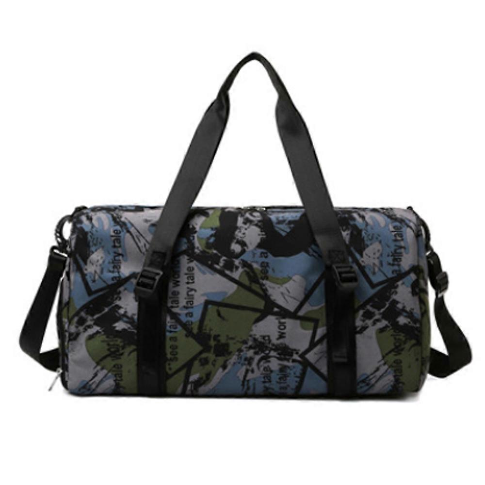 Sports Gym Bag With Shoes Compartment and Wet Pocket, Duffel Bag Waterproof Overnight Weekender ...