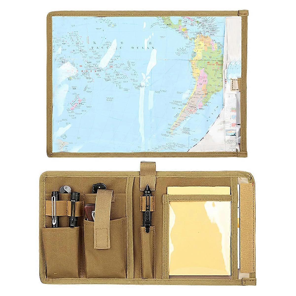 Map Case, Tactical Notebook, Multifunctional Water-Resistant Map Case ...