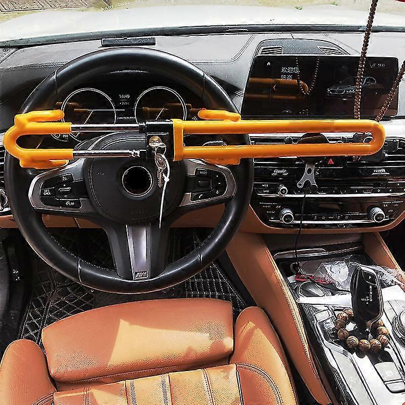 High Visibility Car Anti-theft Rod Car Steering Wheel Anti-theft Bar ...